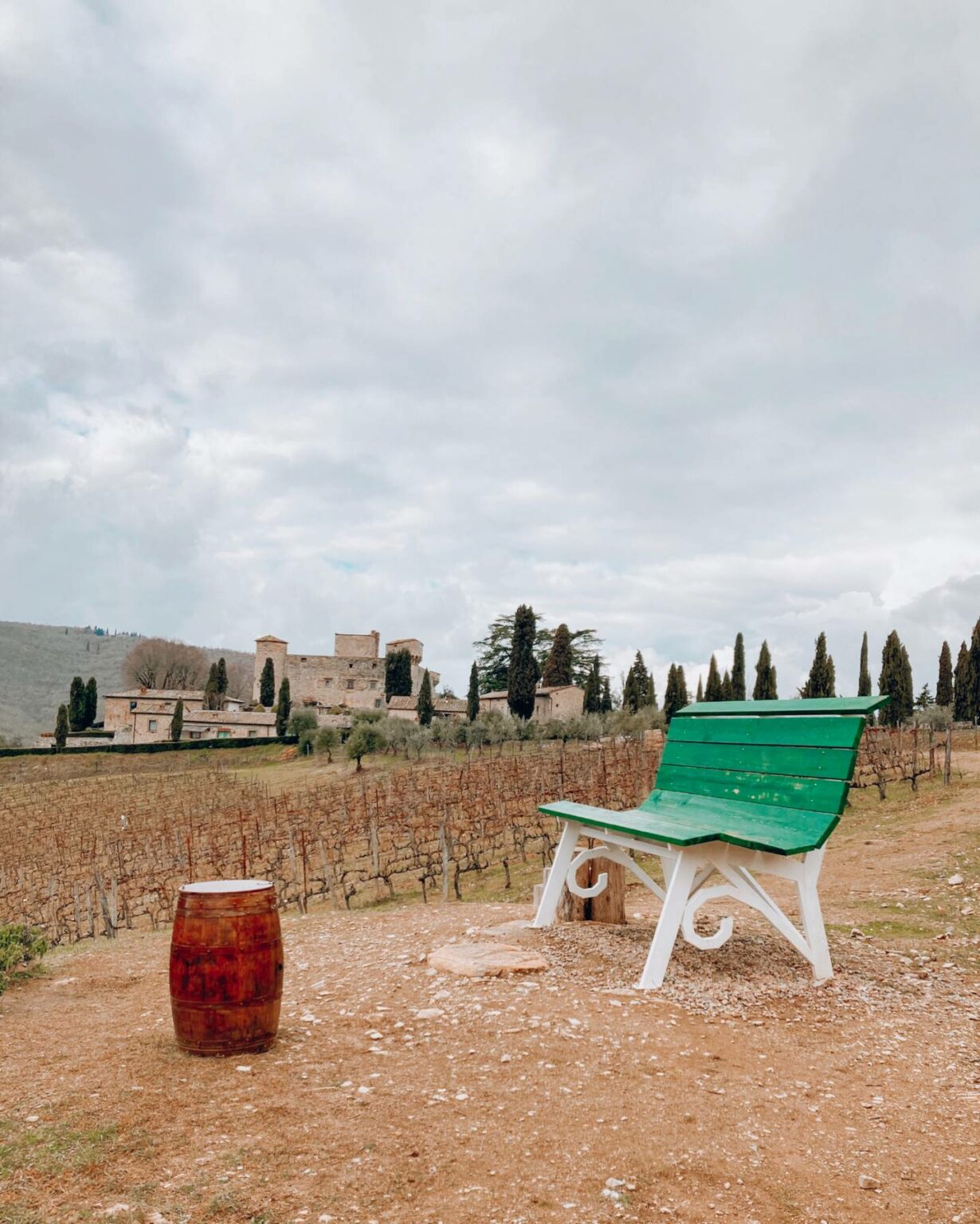 Cosa fare nel Chianti: visitare la Panchina Gigante di Gaiole in Chianti